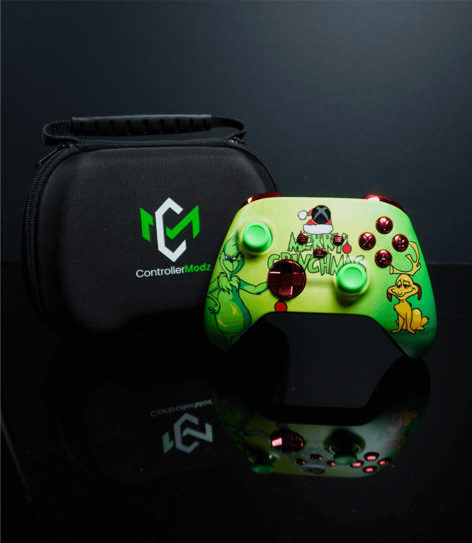 Grinch Xbox Series X Controller Modz Custom Modded Controller