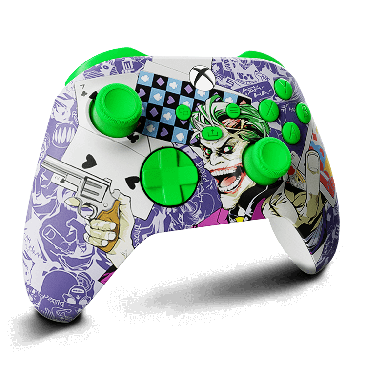 Joker Cards Xbox Series X Controller Modz Custom Modded Controller