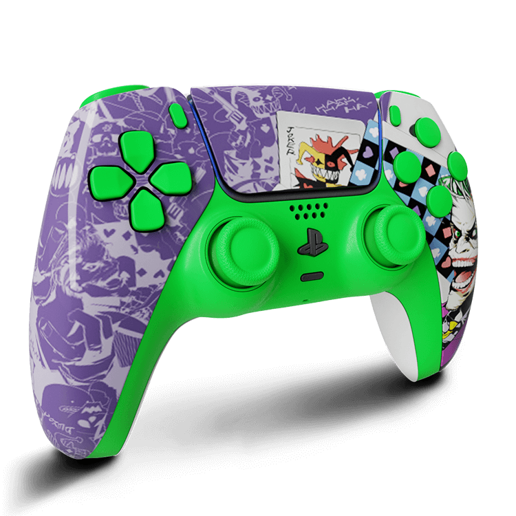 Joker Cards Playstation 5 Controller Modz Custom Modded Controller