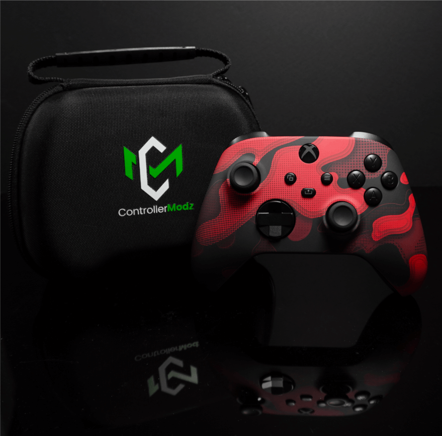 Red Camo Xbox
