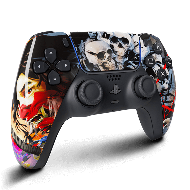 Samurai Ghosts Playstation 5 Controller Modz Custom Modded Controller