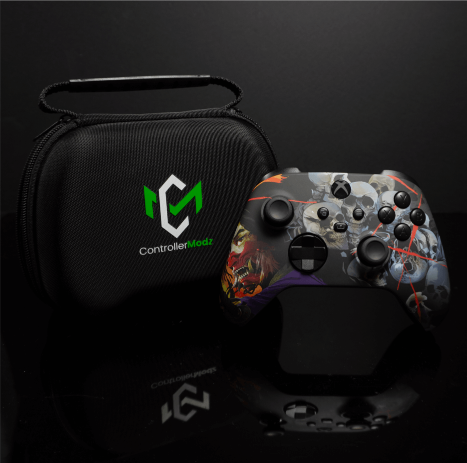 Samurai Ghosts Xbox Series X Controller Modz Custom Modded Controller